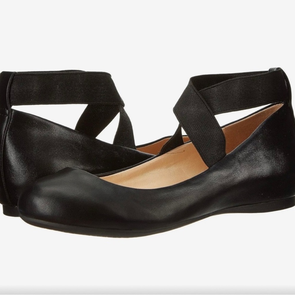 Jessica Simpson Js Mandayss Black Ballet Flats With C… - Gem